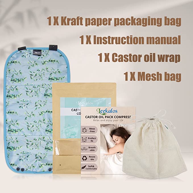 Castor Oil Liver Pack - Eczema Health Store